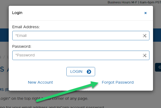 Logging Into My EMS Account | InCorp Services